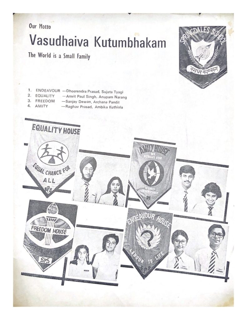 Houses - The Springdales Schools